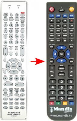 Marantz remote controls