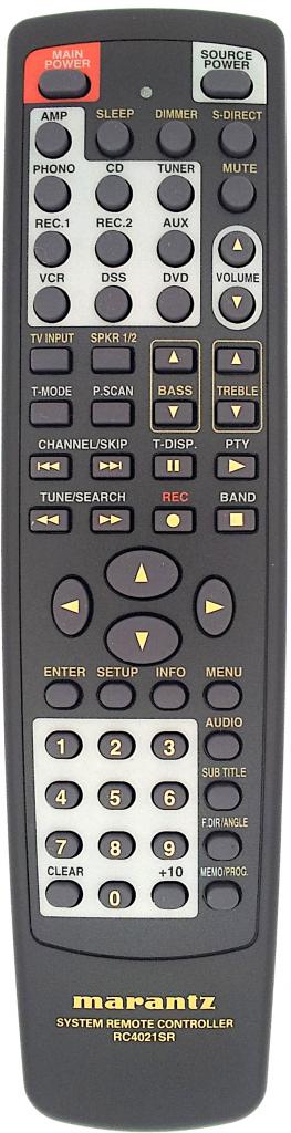 Marantz remote controls