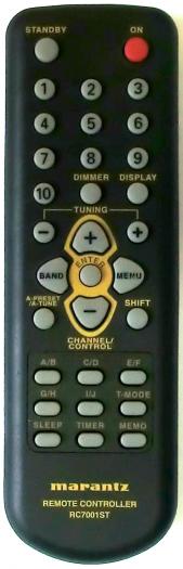 Replacement remote S-RC7001ST